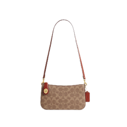 【省90元】COACH 蔻驰 女士经典标志PENN长柄单肩包多少钱-什么值得买