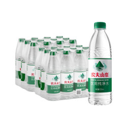 农夫山泉饮用水_农夫山泉 NONGFU SPRING 饮用纯净水 550ml*12瓶*2包多少钱-什么值得买