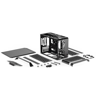 方糖机械大师酷方 C30Pro 侧透360水冷 散热 MATX 支持背插主板 小机箱 机箱+12cm ARGB风扇 优惠套装 C30Pro黑+KL120wild风扇三包 优惠套装【报价 价格 ...