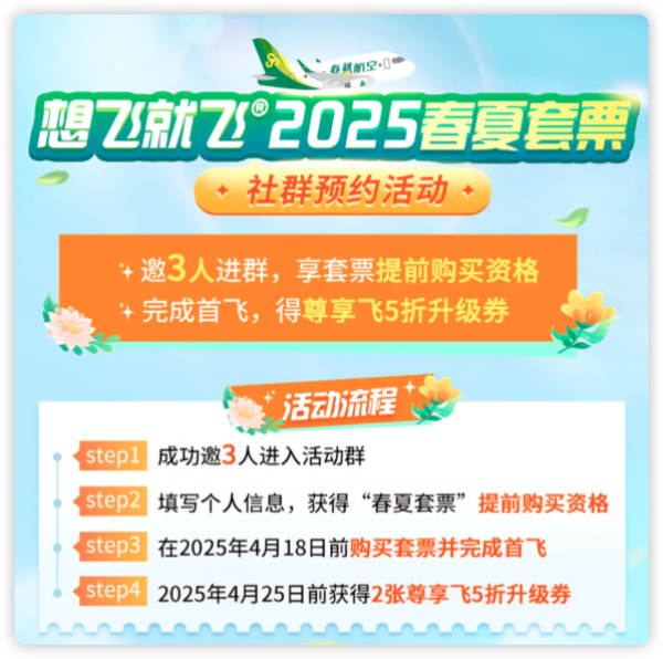正式开售！全域版1999元！春秋“随心飞”！飞到了6月底！-什么值得买