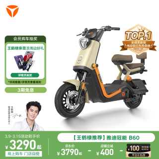 Yadea 雅迪 冠能6代 B60 电动自行车【报价 价格 评测 怎么样】 -什么值得买
