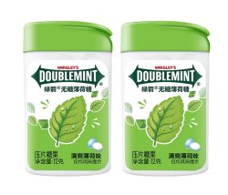 绿箭糖果巧克力_DOUBLEMINT 绿箭 原味薄荷口香糖 56g*2瓶多少钱-什么值得买