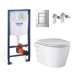 【省450元】GROHE 高仪 38528001 隐藏式水箱壁挂马桶多少钱-什么值得买