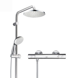 【省11010元】GROHE 高仪 34337000+26452001 进口恒温花洒套装多少钱-什么值得买